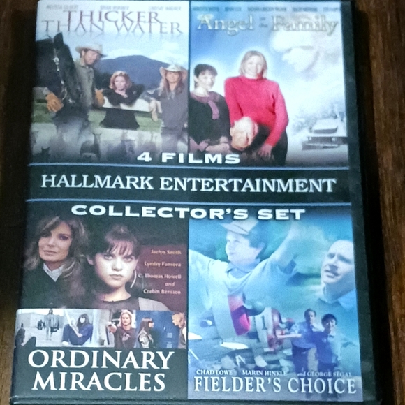 Hallmark | Media | 4 Film Hallmark Collectors Set On Dvd | Poshmark